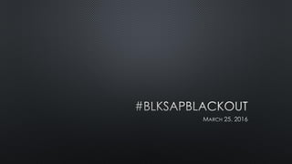 Blackout powerpoint | PDF