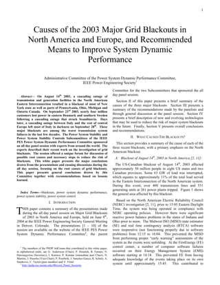 Blackout white paper_by_ieee_pes_ad_comm_final_082504 | PDF