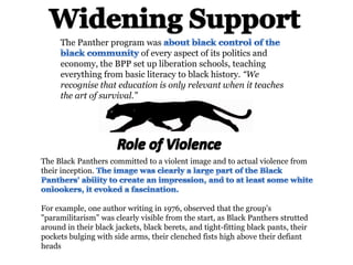 Black panther movement | PPTX