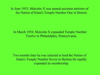 Malcom X | PPT | Islam | Religion & Spirituality