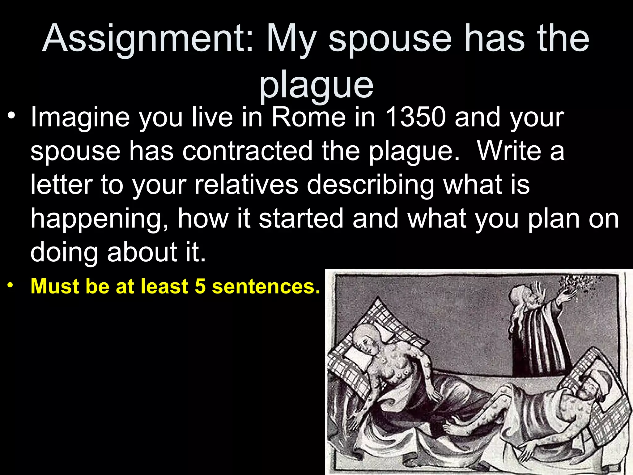Black plague wed thur | PPT