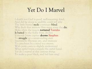 The Black poet's cultural identity - FANT IV | PPT