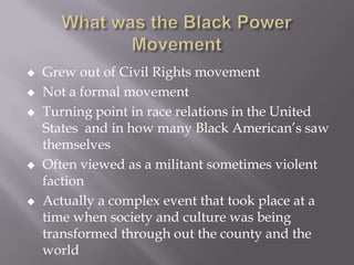 Black power | PPTX