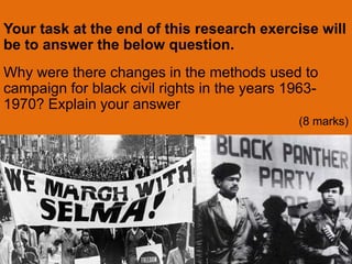 Black power and Black Panthers | PPTX