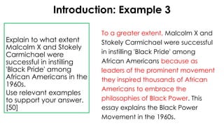 Black Power Movement Movimiento Black Po | PPTX