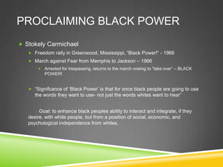 Black power presentation | PPT