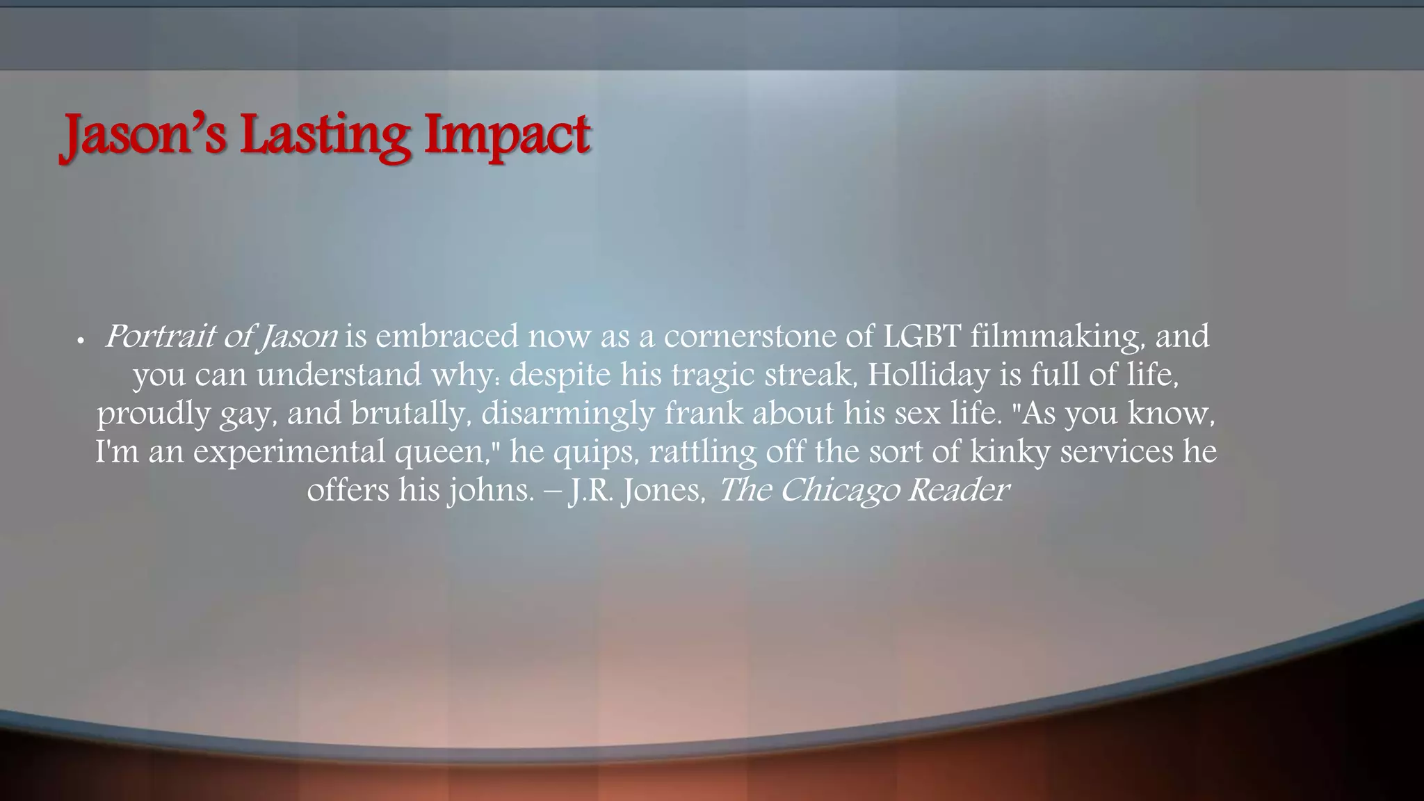 Black, Queer; & Courageous | PPTX