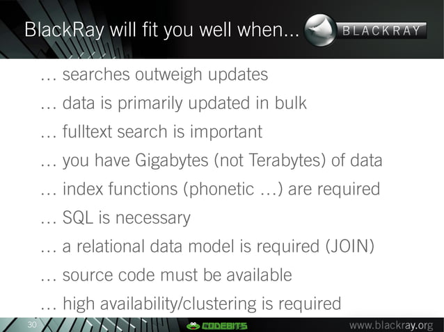 Blackray @ SAPO CodeBits 2009 | PDF