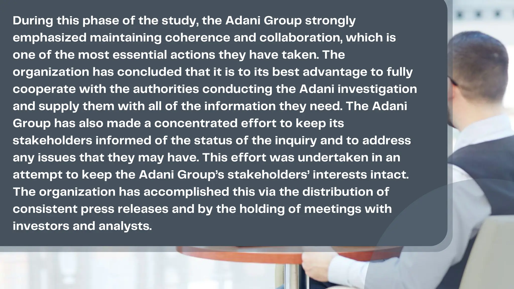 Adani Group’s Commitment to Collaboration and Coherence During ...