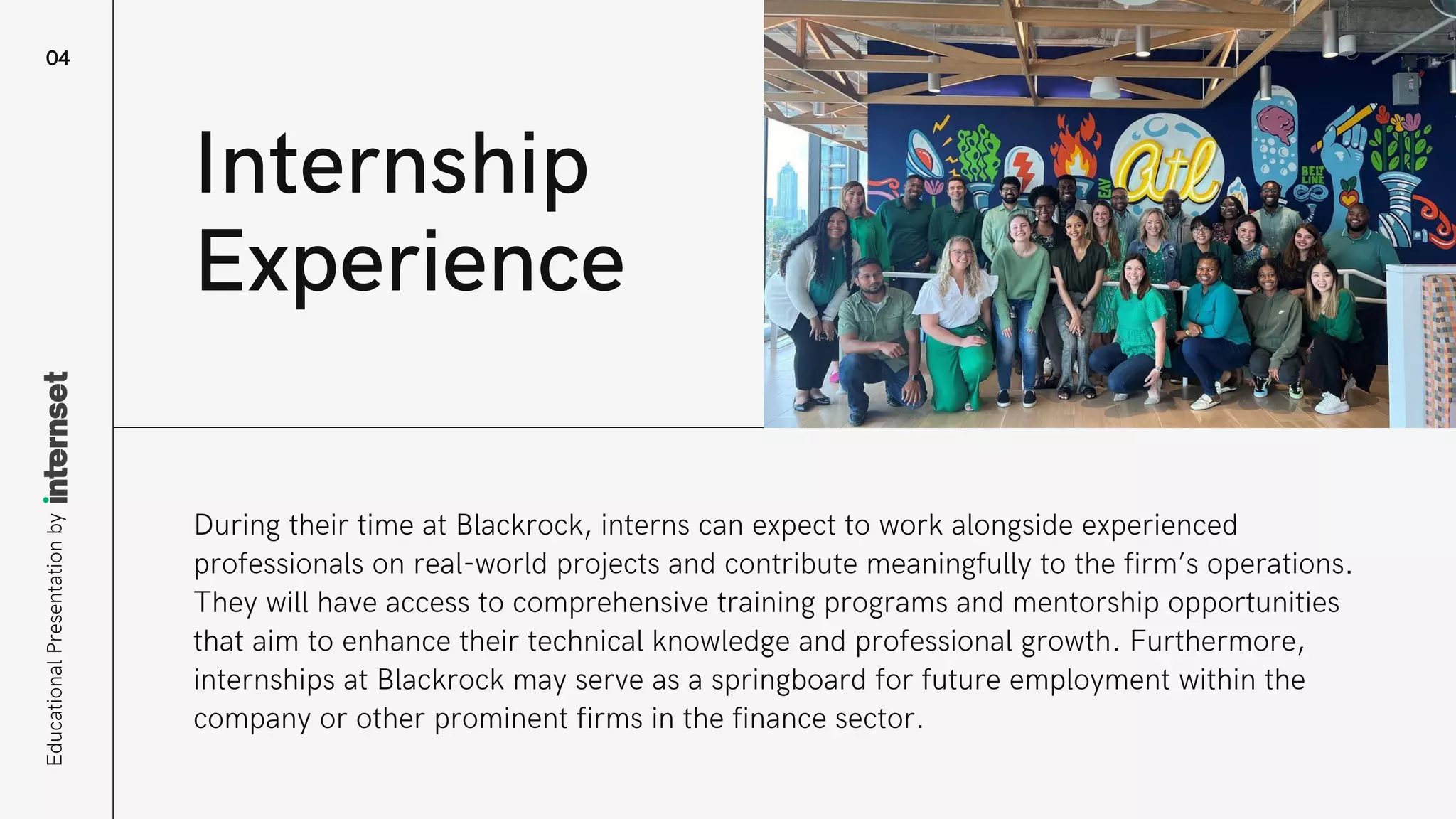 BlackRock Internship Program | PDF