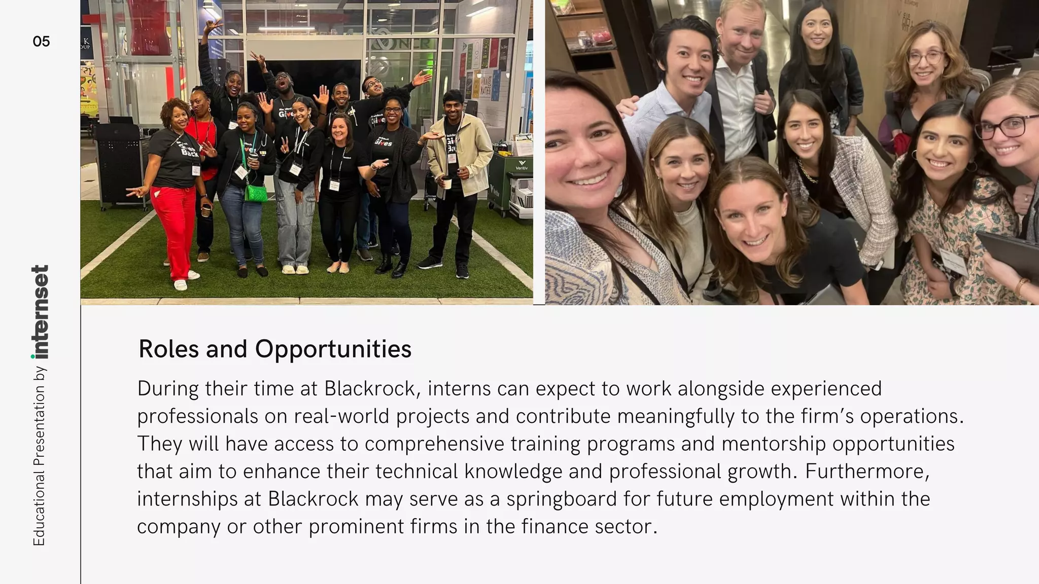 BlackRock Internship Program | PDF
