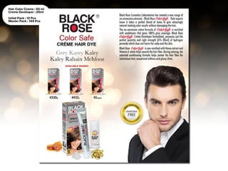 Black Rose Color Experts Product Catalog | PPT