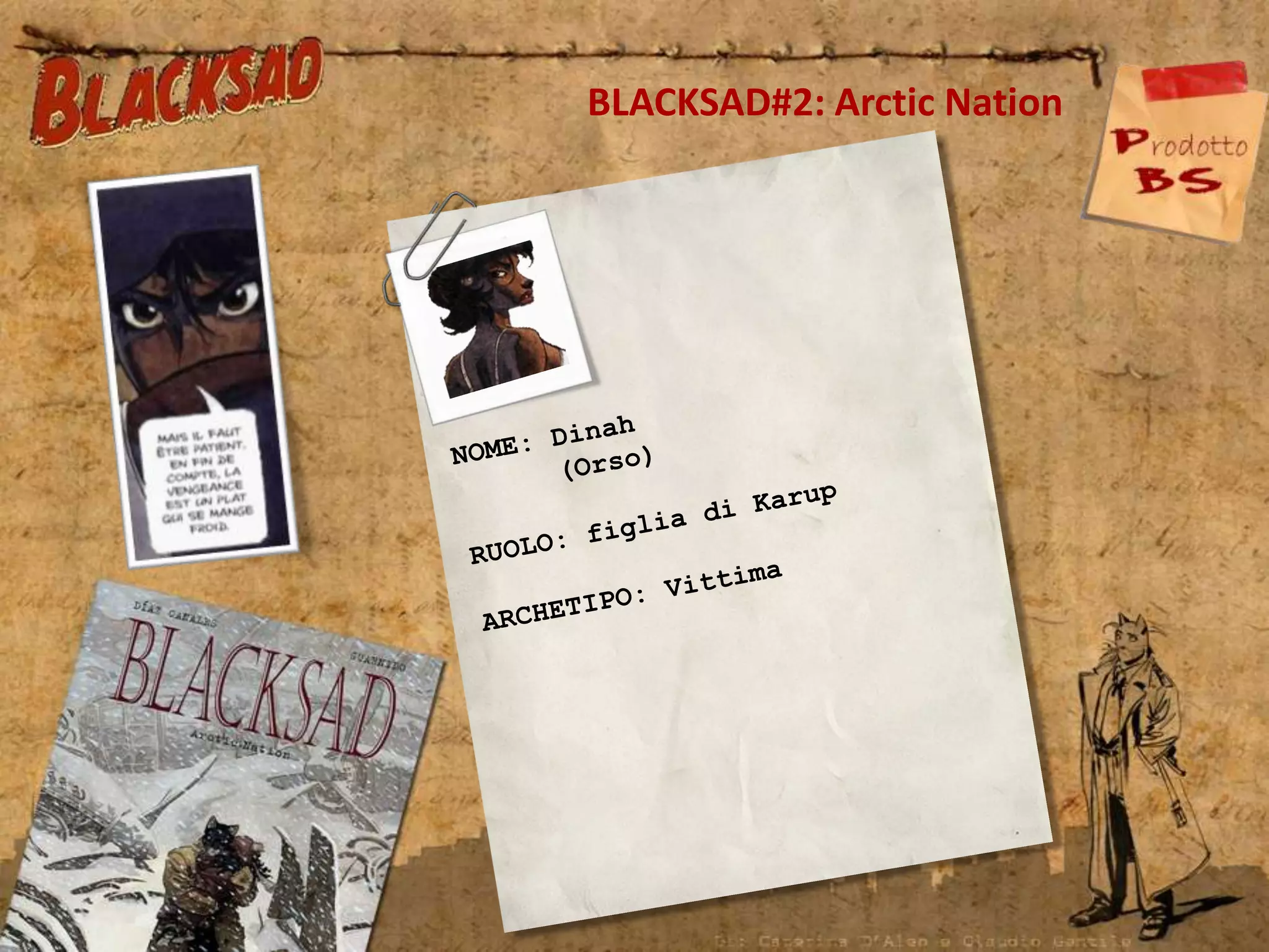 Blacksad Graphic Novel - website - ARG | PPTX