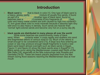 Black sand | PPT