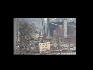 Black saturday bushfires slideshow | PPTX