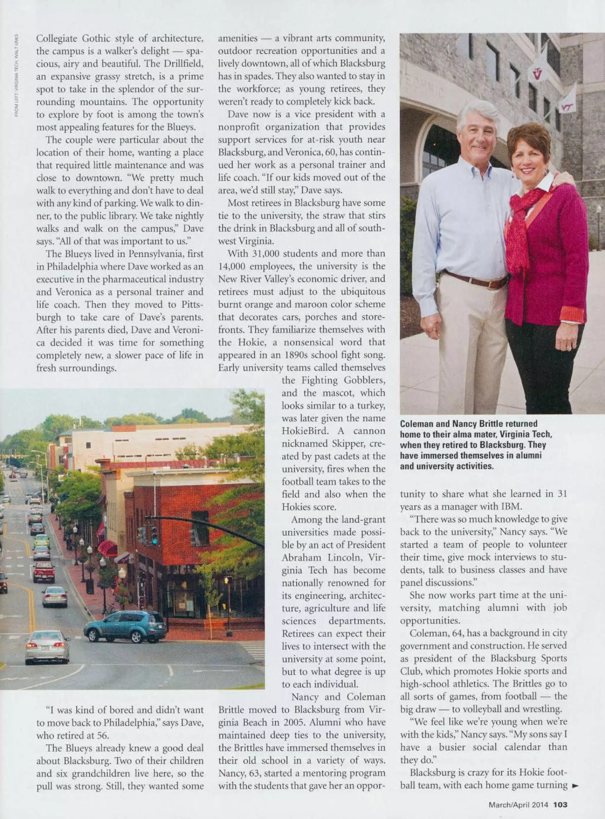 Where to Retire Magazine - Blacksburg, VA | PDF