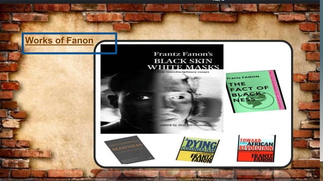Black skin white mask by fanon | PPTX