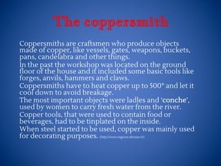Blacksmith and coppersmith | PPT