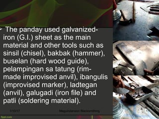 Maguindanaon Blacksmithing | PPT