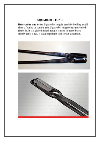 Black smithy mp report | PDF