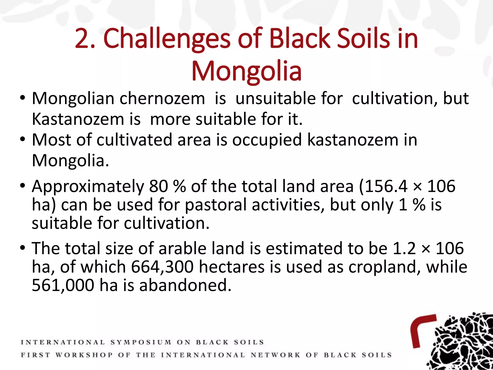 Black soils of Mongolia - Enkhtuya Bazarradnaa | PDF