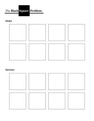 Black square packet | PDF