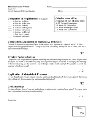 Black square packet | PDF