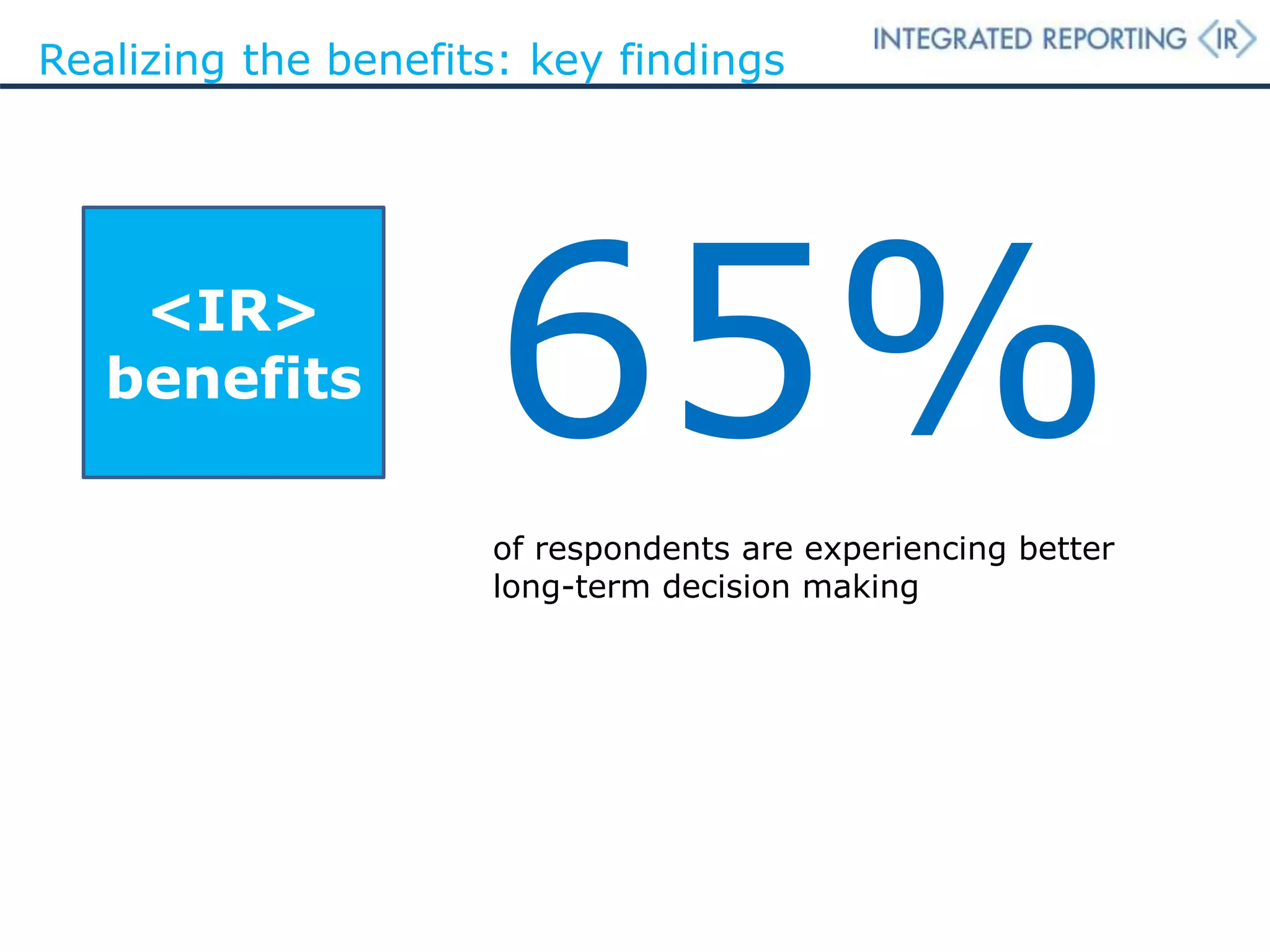 Realizing the benefits: the impact of Integrated Reporting | PPT