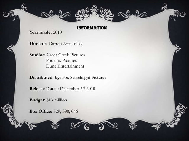 Black swan case study | PPT