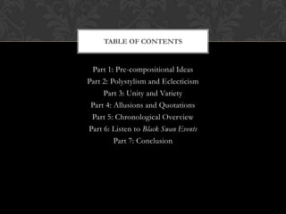 Nick Vasallo - Black Swan Events | PPTX