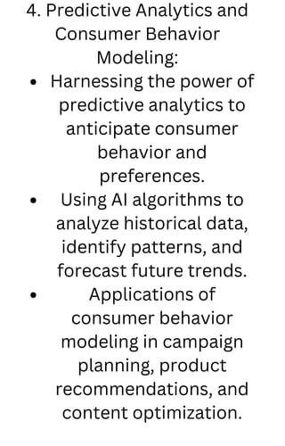 AI Marketing for Enhanced Engagement and Conversion Optimization | PDF