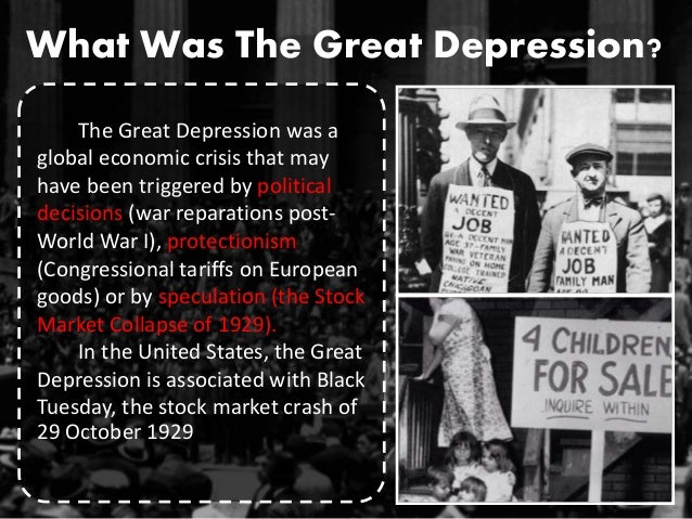 Black thursday and Black tuesday