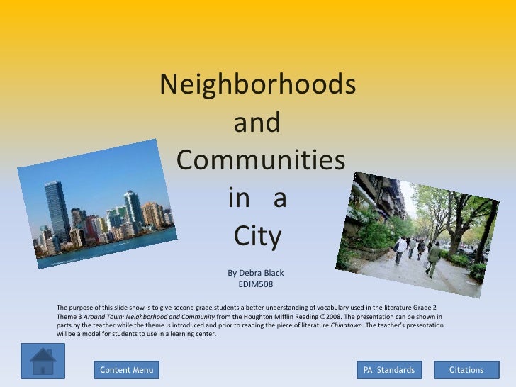 Black u03a2 edim508 powerpoint presentation neighborhoods and commun…