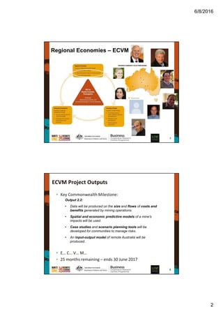 Enduring Community Value from Mining (ECVM): Tracking and mapping mine expenditure | PDF
