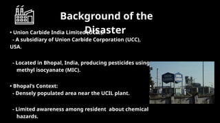 Bhopal Gas Tragedy in 1984 the untold story | PPTX