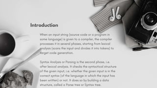 Compiler design | PPT