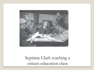 Black women civil rights talk | PPT