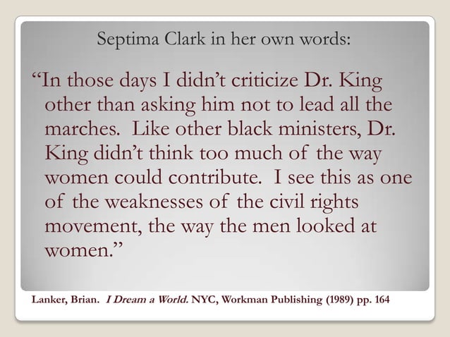 Black women civil rights talk