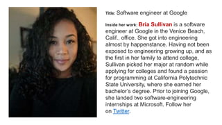 Black Women in Computer Science | PPT