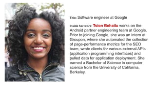 Black Women in Computer Science | PPT