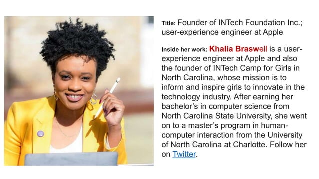Black Women in Computer Science | PPT