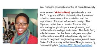 Black Women in Computer Science | PPT