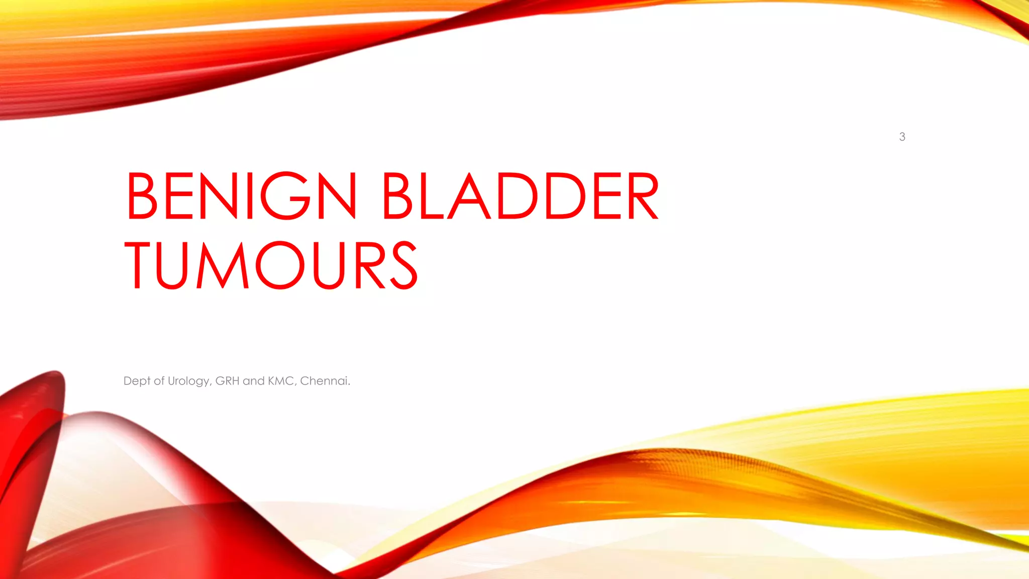 Benign Urinary Bladder Tumors | PDF