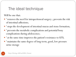 Bladder carcinoma- augmentation cystoplasty complications | PDF