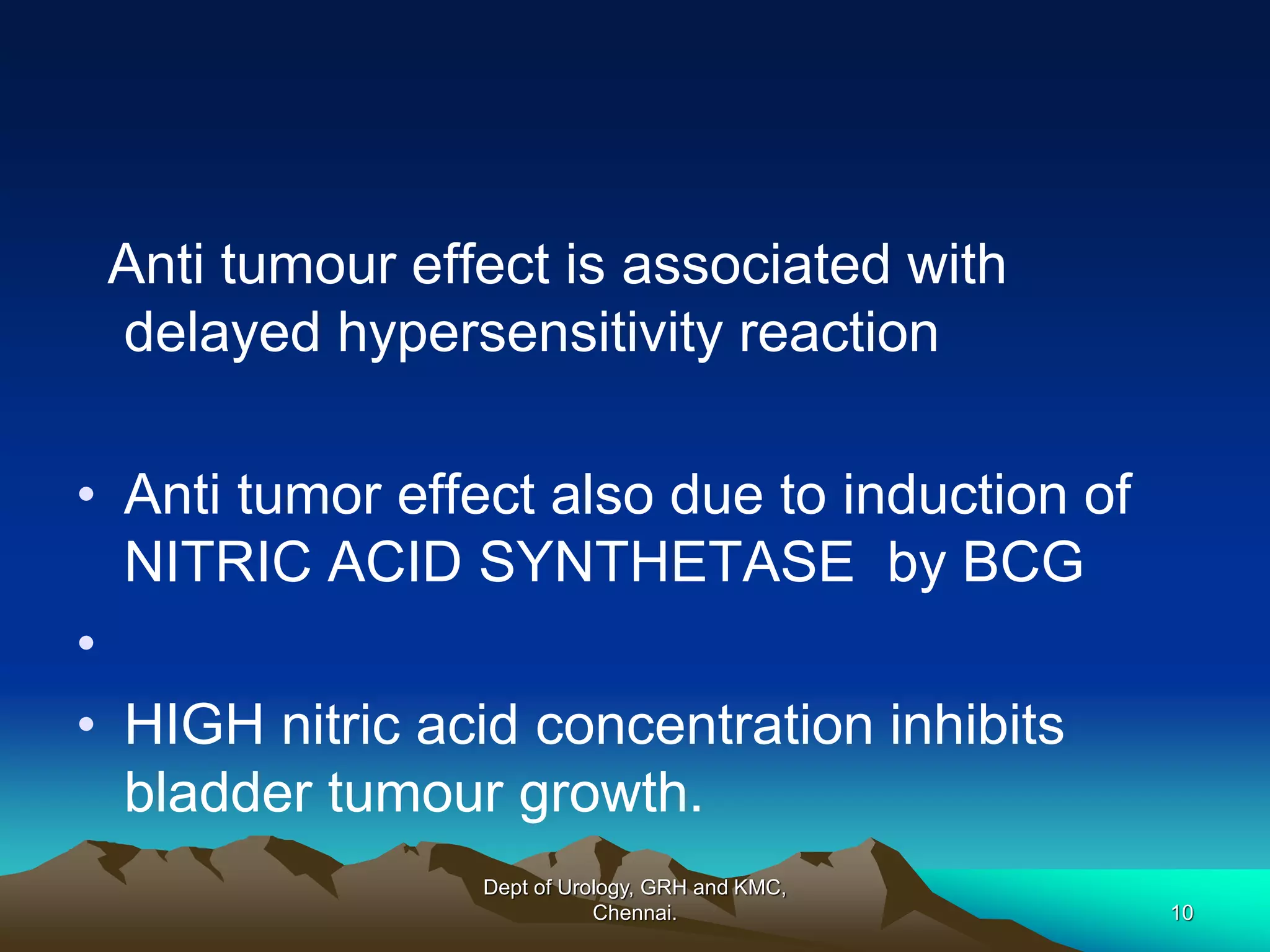 BCG for Bladder carcinoma | PDF
