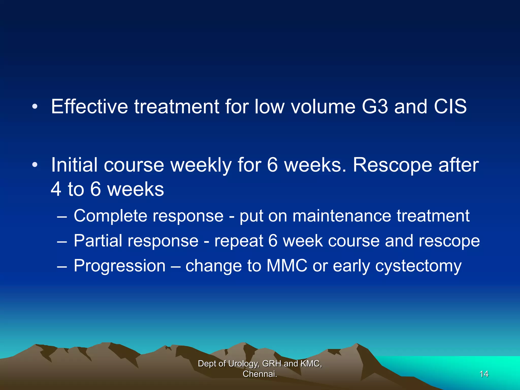 BCG for Bladder carcinoma | PDF