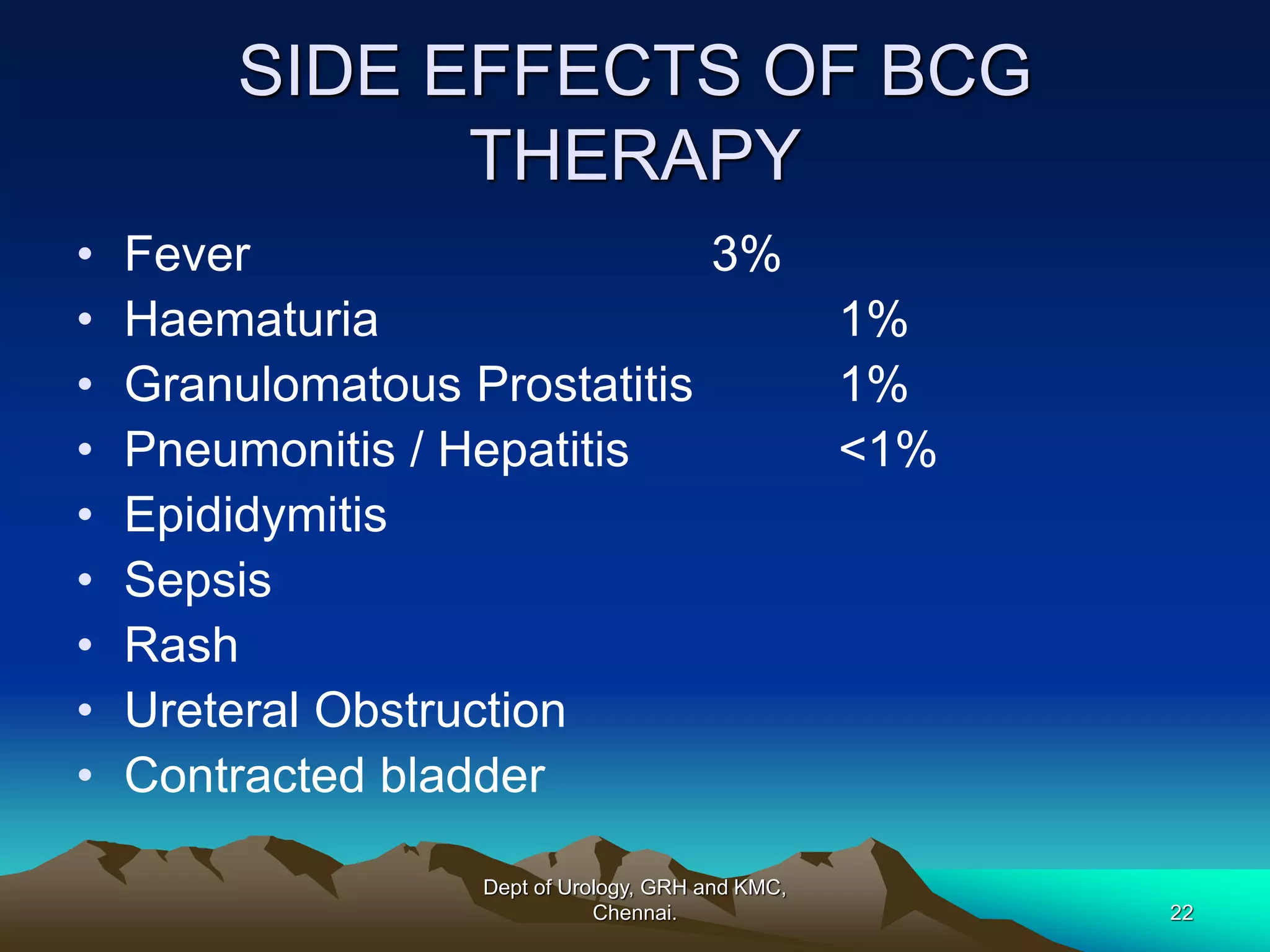 BCG for Bladder carcinoma | PDF