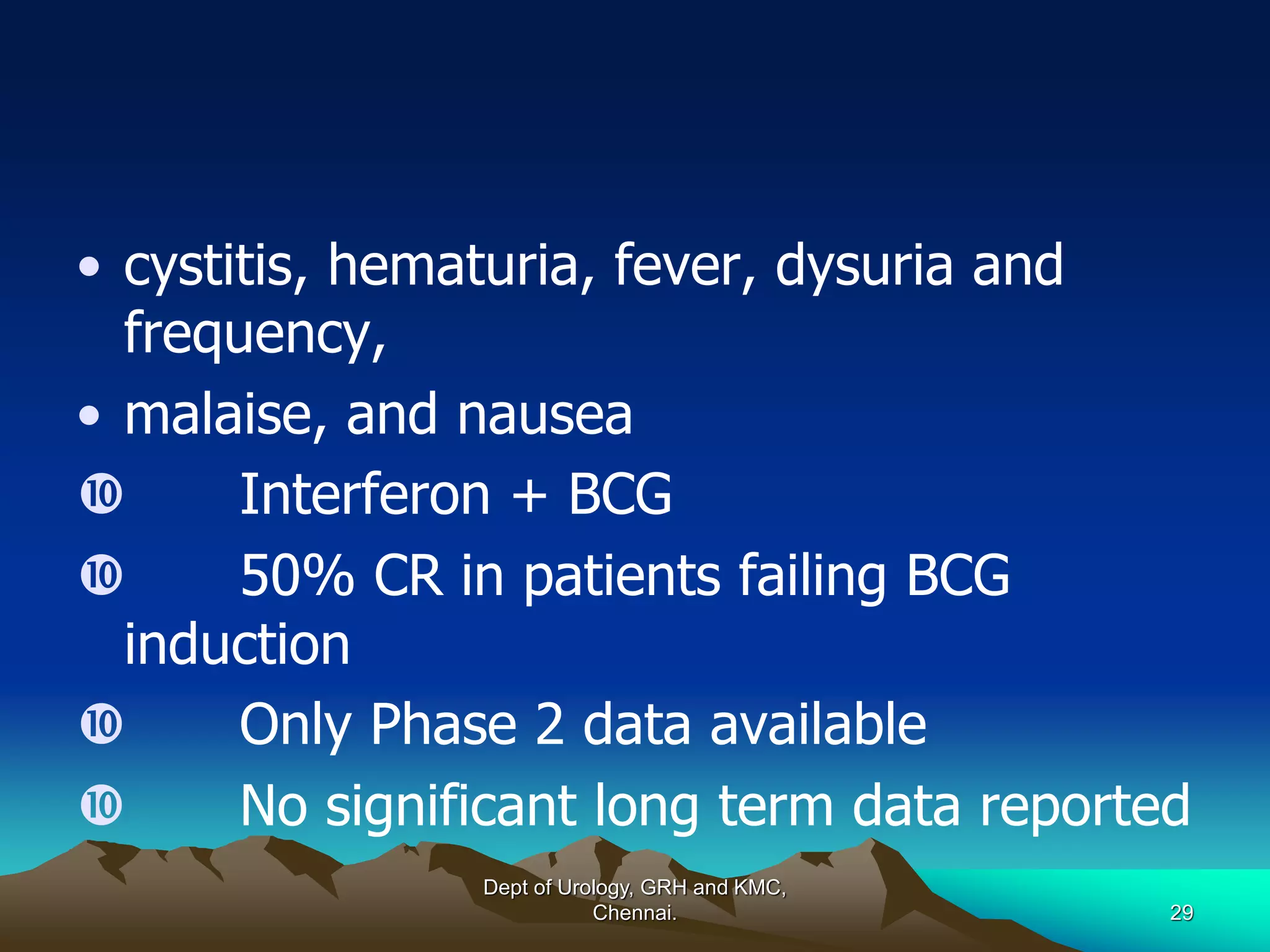 BCG for Bladder carcinoma | PDF
