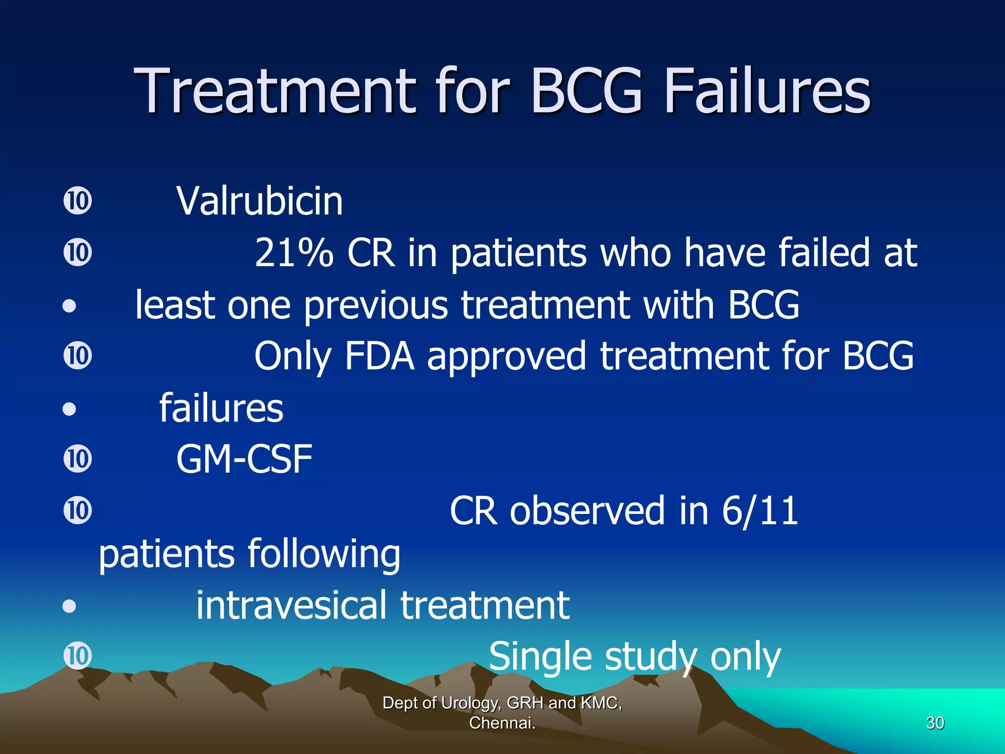 BCG for Bladder carcinoma | PDF