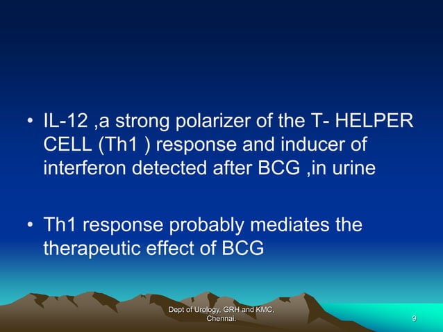 BCG for Bladder carcinoma | PDF | Cancer | Diseases and Conditions